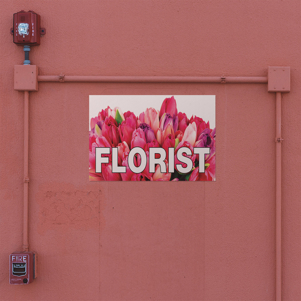 Decal Stickers Florist Outdoor Advertising Printing I Vinyl Store Sign ...