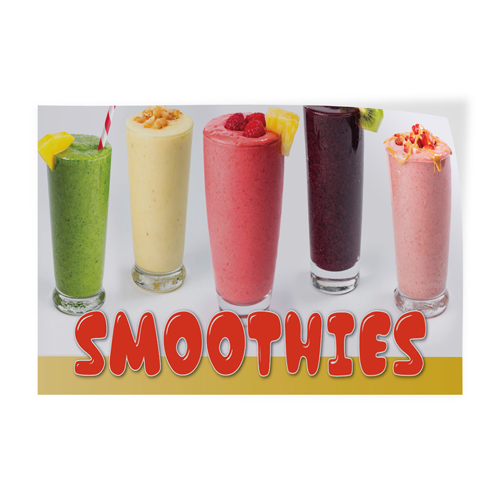 Decal Stickers Smoothies I Outdoor Advertising Printing Vinyl Store ...