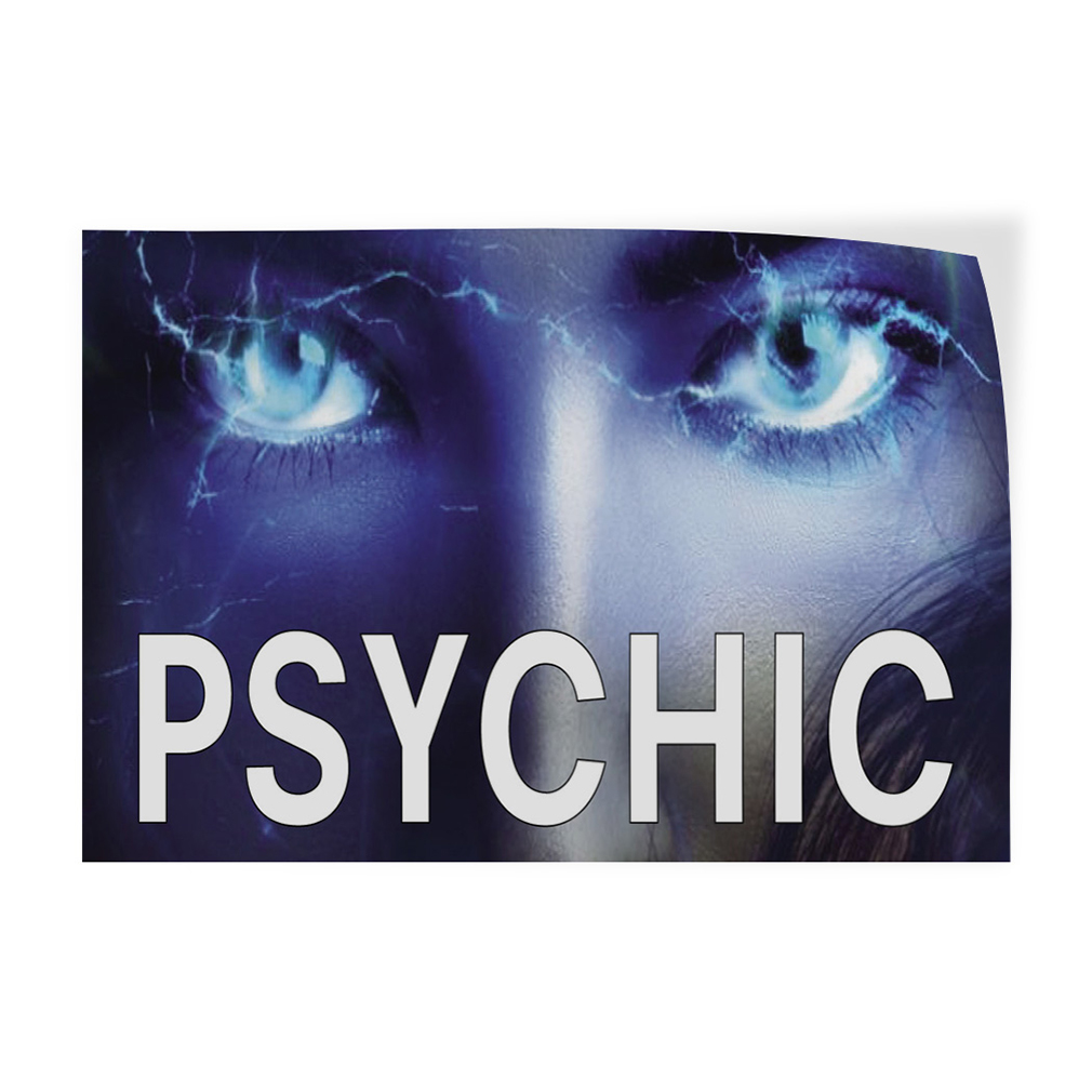 Decal Stickers Psychic B Outdoor Advertising Printing Vinyl Store Sign ...